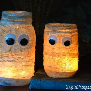 DIY Mummy Luminary - Jenna Kate at Home