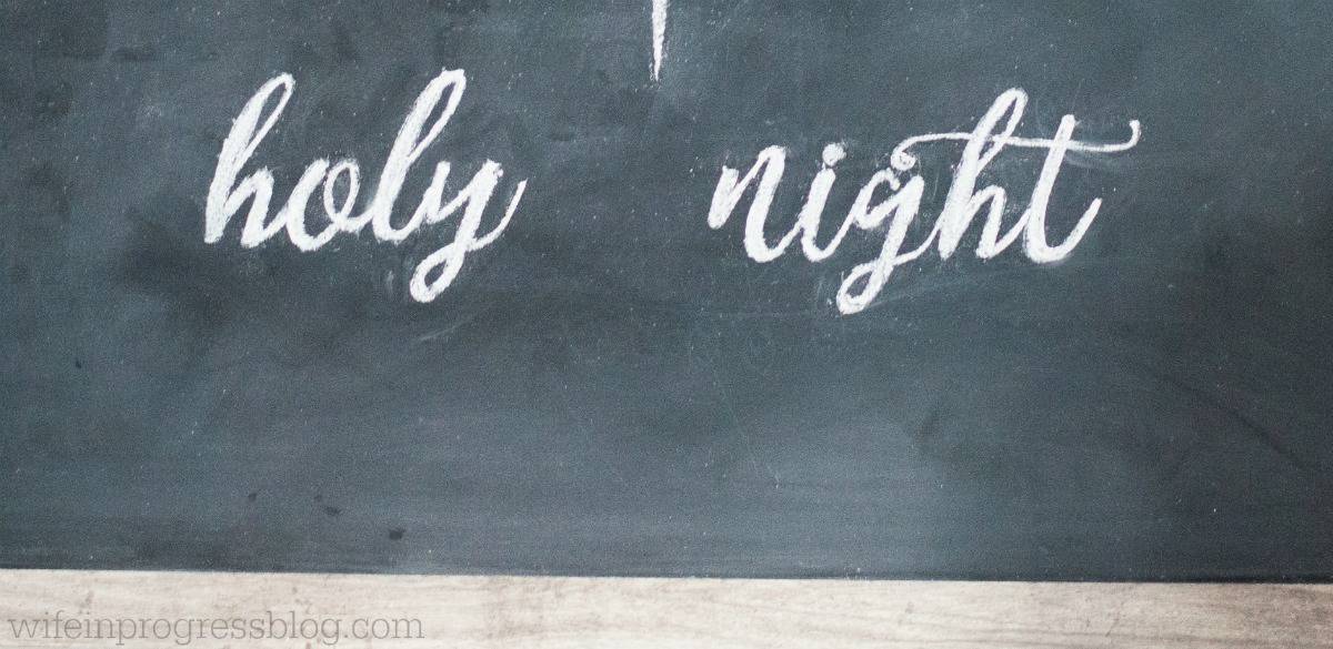 Chalkboard Lettering - Jenna Kate at Home