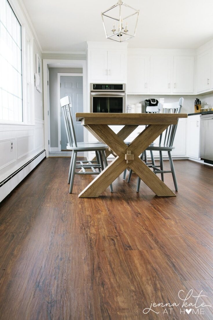Install Luxury Vinyl Plank Flooring Jenna Kate At Home