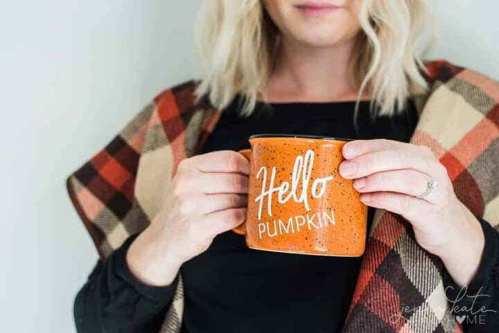 DIY Personalized Mug For Fall - Jenna Kate at Home