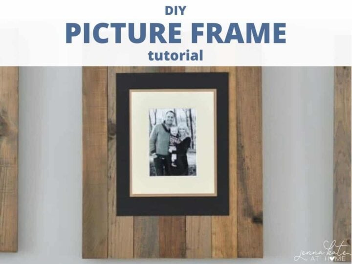 DIY Picture Frame (A Simple Homemade Photo Frame Tutorial)