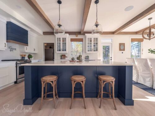 10 Colorful Kitchen Island Color Ideas To Inspire You - Jenna Kate at Home