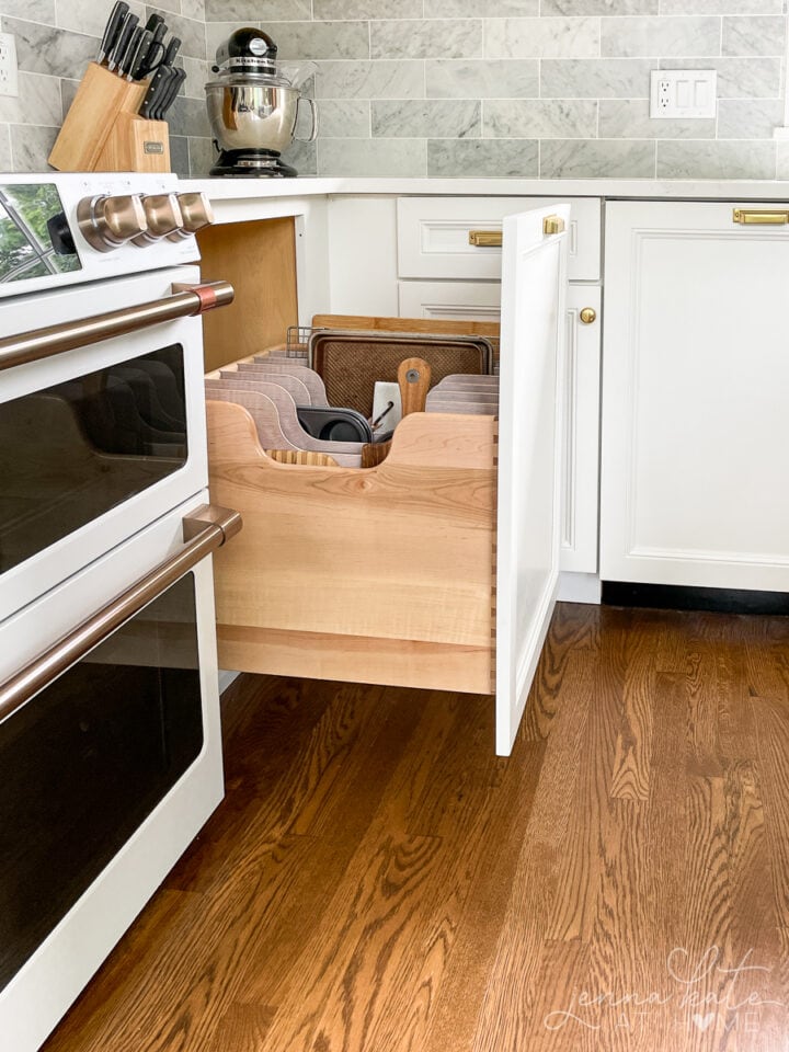 Organize Your Deep Kitchen Drawers Once and For All - Jenna Kate at Home