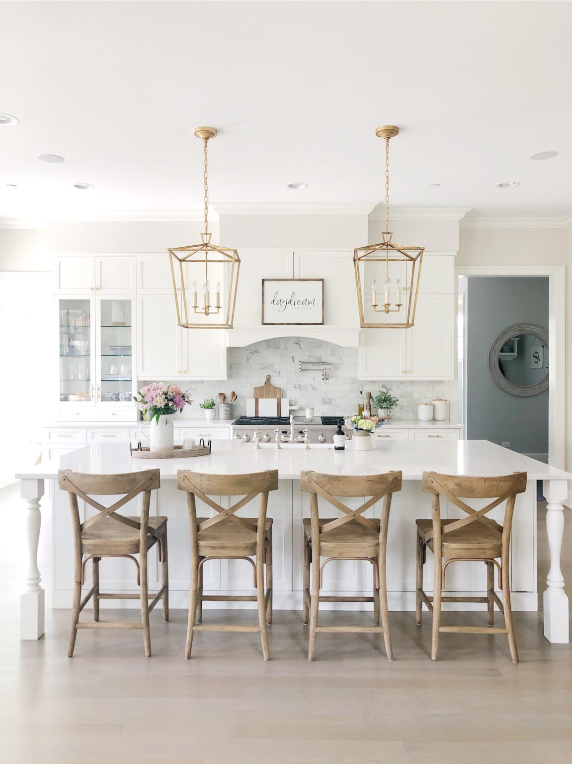 10 Colorful Kitchen Island Color Ideas To Inspire You - Jenna Kate at Home