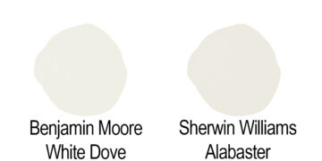 Benjamin Moore White Dove - Jenna Kate at Home