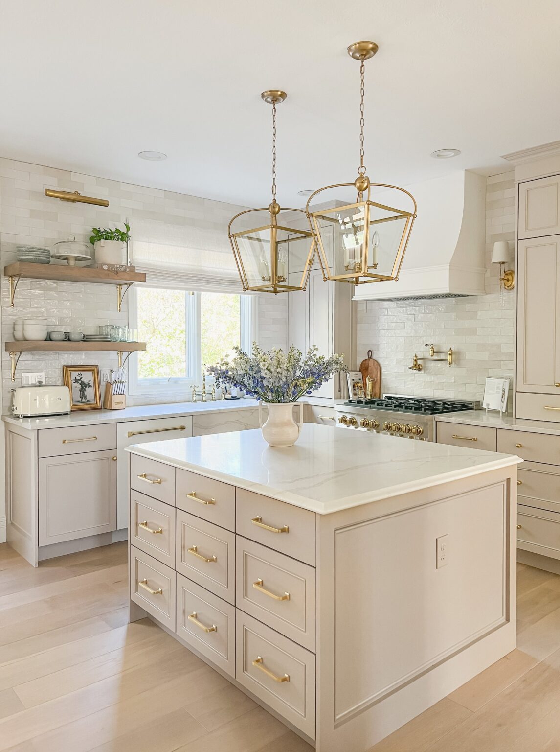15 Stunning Greige Kitchen Cabinets - Jenna Kate at Home